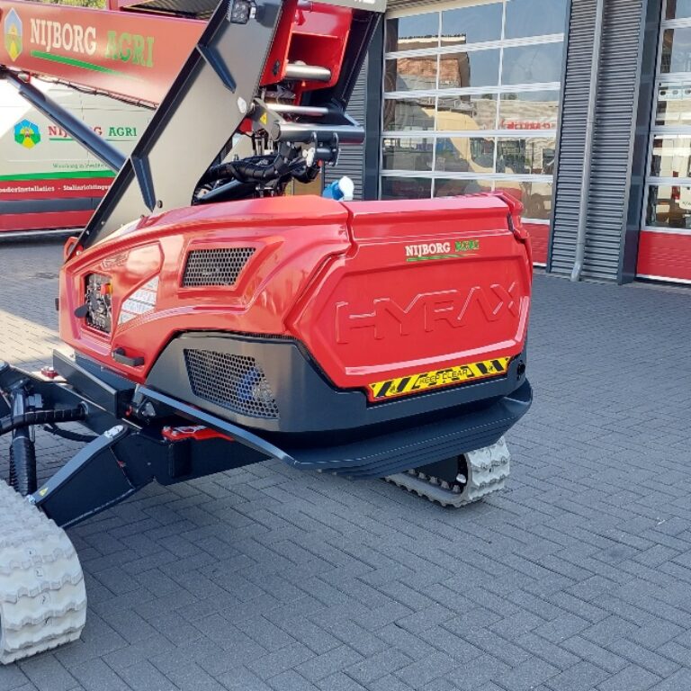 Onze nieuwe HYRAX 27.12 hoogwerker is binnen: meer mobiliteit en ...